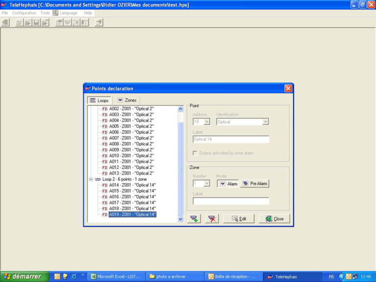 TELEHEPHAIS 128 – SD3 – Systèmes de détection incendie
